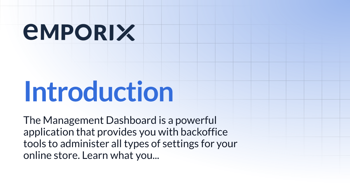 Introduction | Documentation Portal