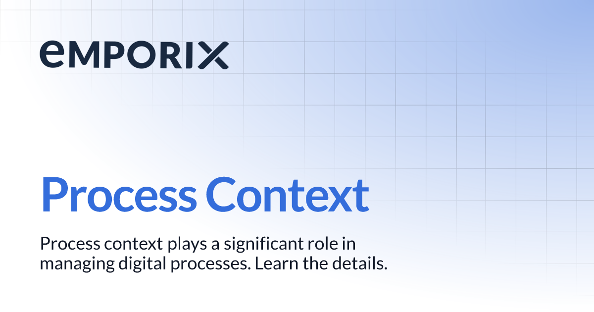 Process Context | Documentation Portal